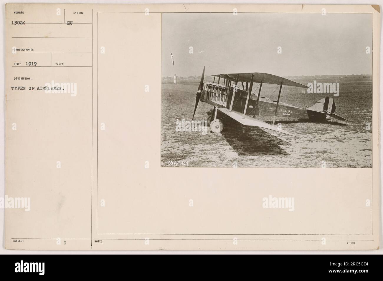 This photograph, numbered 13024 and taken by photographer Reco in 1919 ...