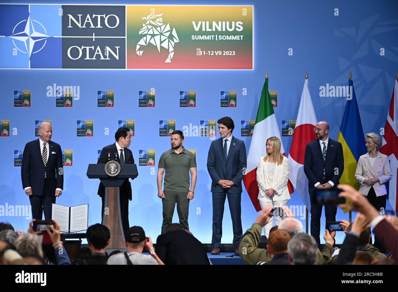 Nato Public Forum 2023 at the Lithuanian Exhibition and Congress Center ...