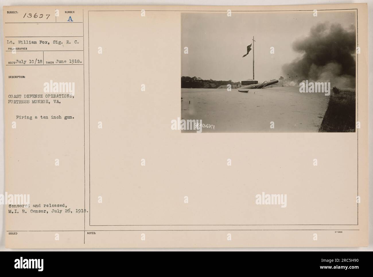 "Soldiers practicing coastal defense operations at Fortress Monroe ...