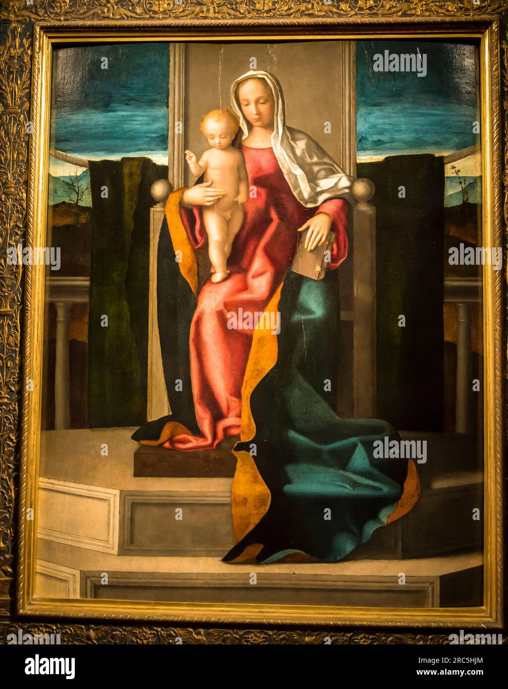 Early Renaissance painting Virgin with Child, Jacquemart-André Museum, a private museum in the ...