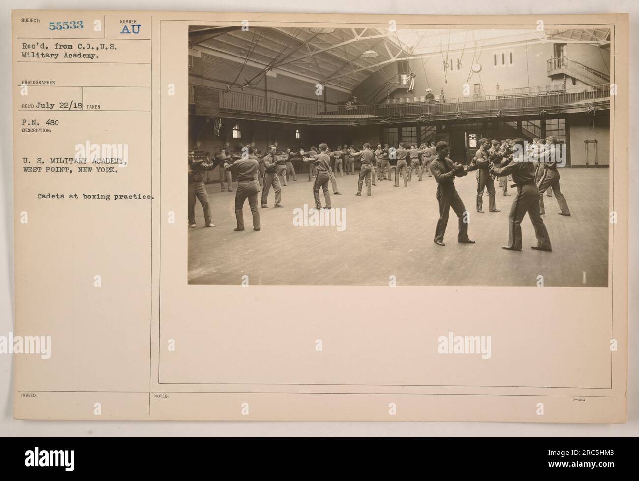Cadets at the United States Military Academy in West Point, New York ...