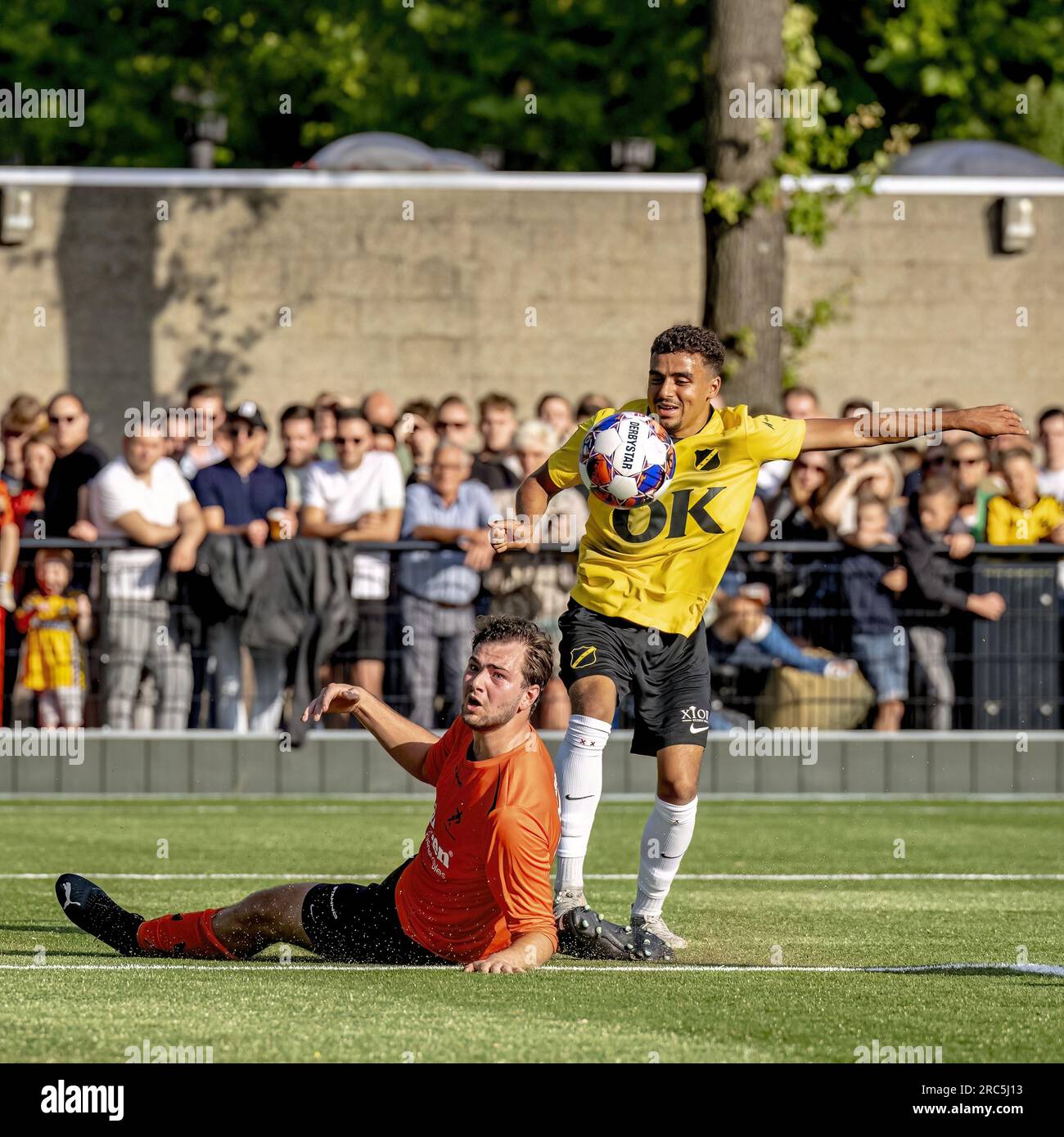 PRINSENBEEK, Netherlands. 12th July, 2023. football, Sportpark De ...