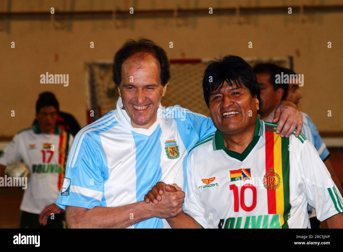 LA PAZ, BOLIVIA, 30th October 2012. Bolivian president Evo Morales (10 ...