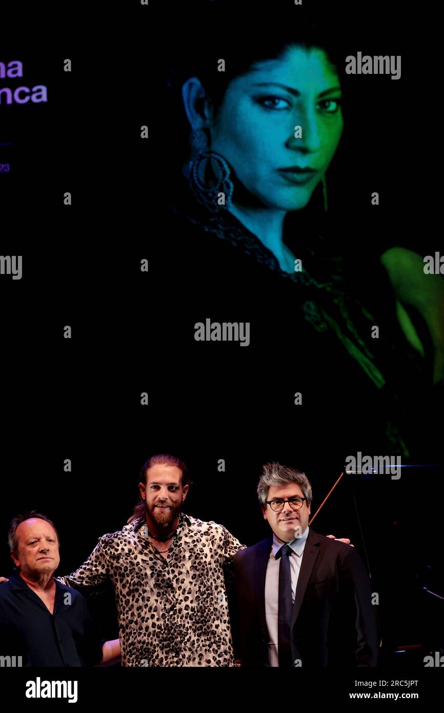 Madrid Spain; 07.12.2023.- Antonio Benamargo Festival Director, Andres ...