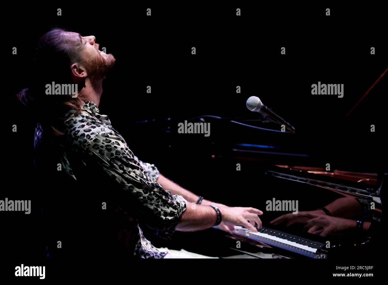 Madrid Spain; 07.12.2023.- Andres Barrios participating pianist. The ...