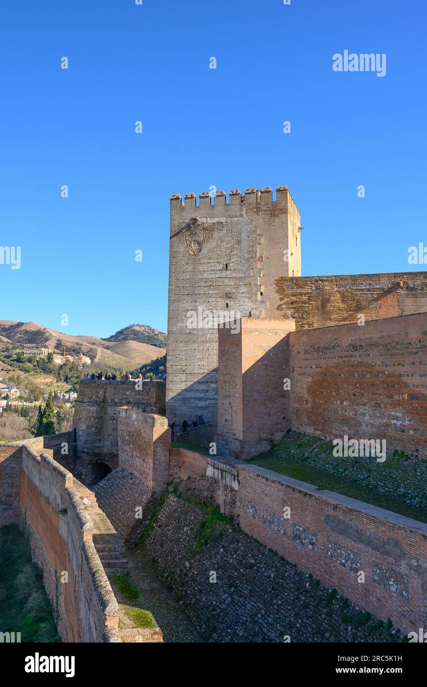 Alhambra Palace Architecture, Granada, Spain Stock Photo - Alamy