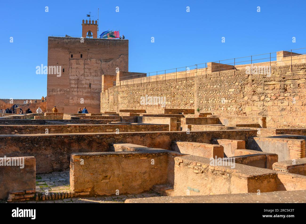 Alhambra Palace Architecture, Granada, Spain Stock Photo - Alamy