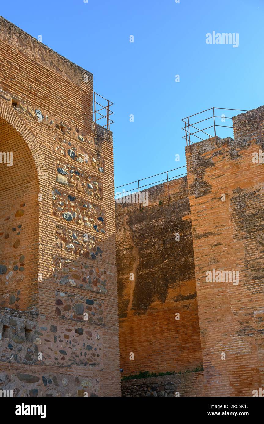 Alhambra Palace Architecture, Granada, Spain Stock Photo - Alamy
