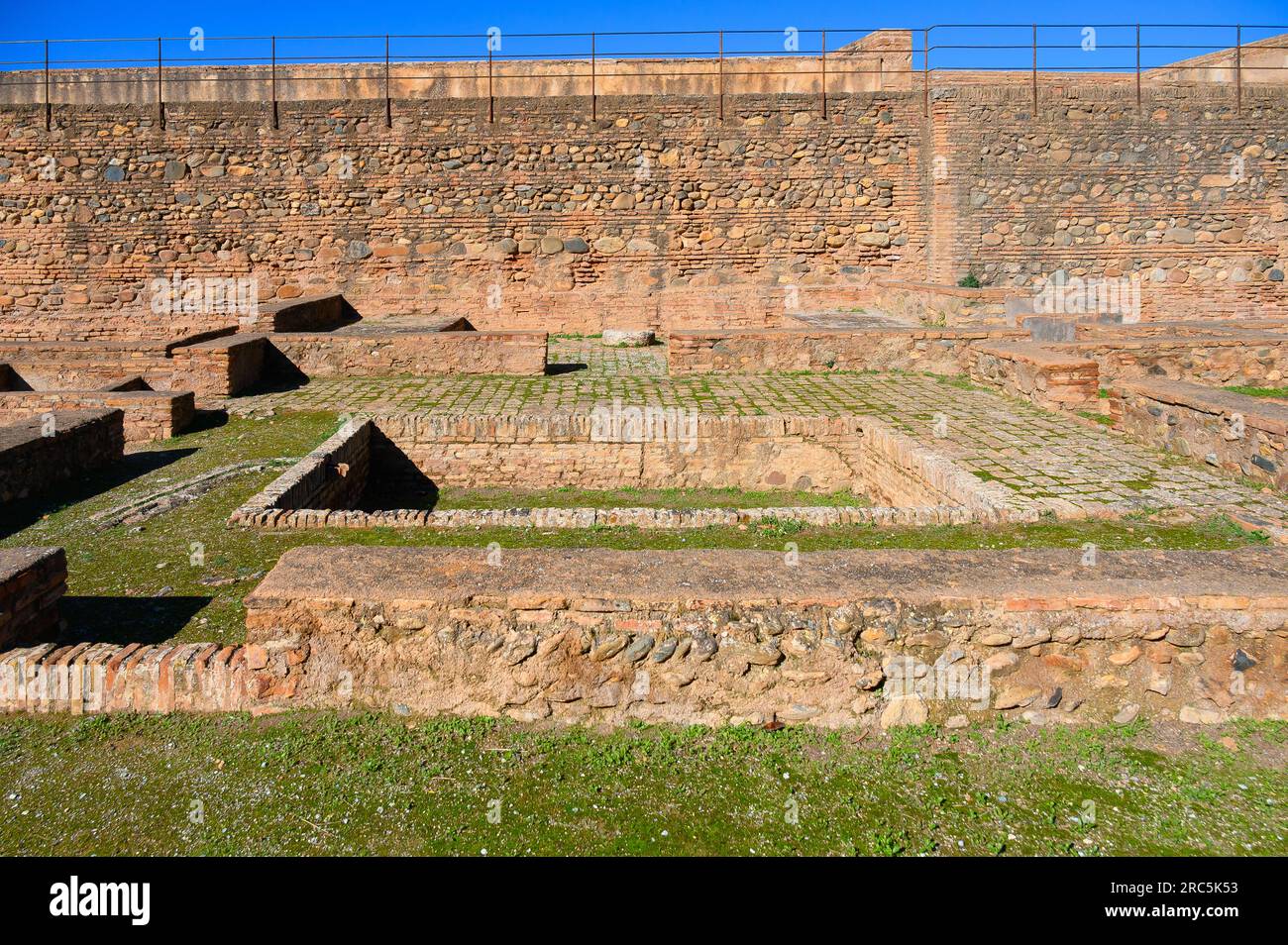 Alhambra Palace Architecture, Granada, Spain Stock Photo - Alamy