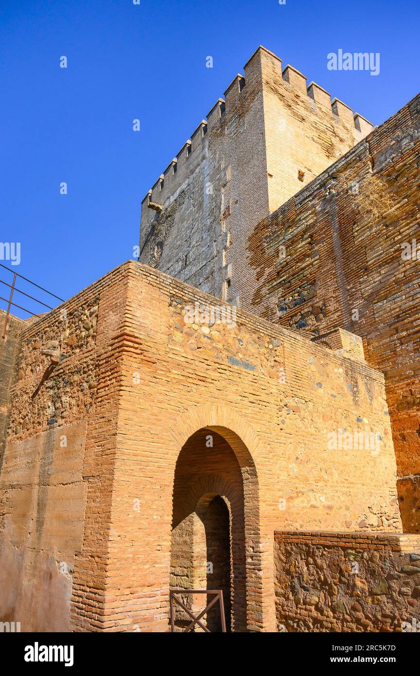 Alhambra Palace Architecture, Granada, Spain Stock Photo - Alamy