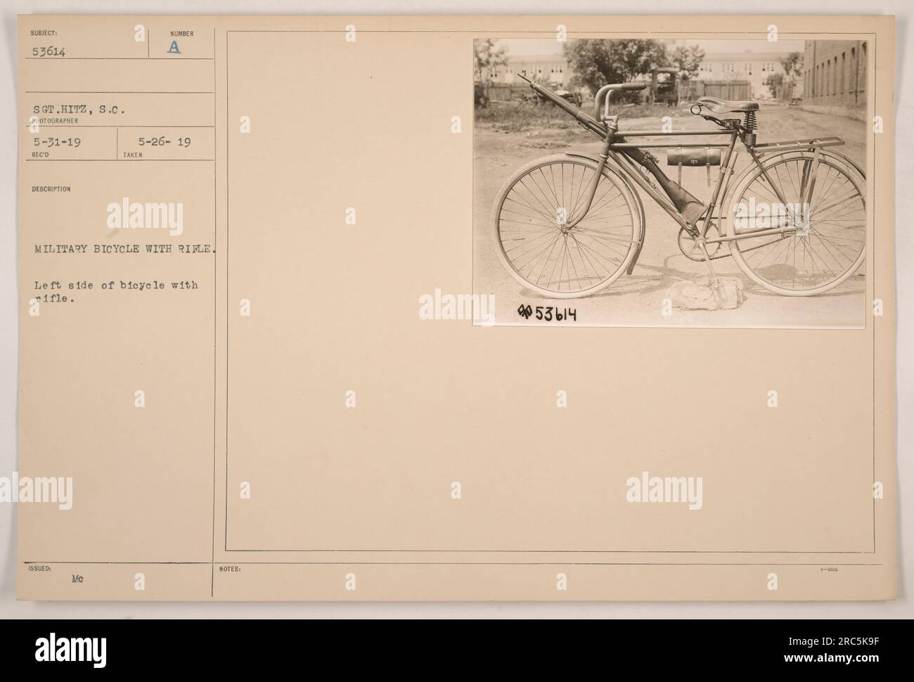 Military reconnaissance bicycle hi-res stock photography and images - Alamy
