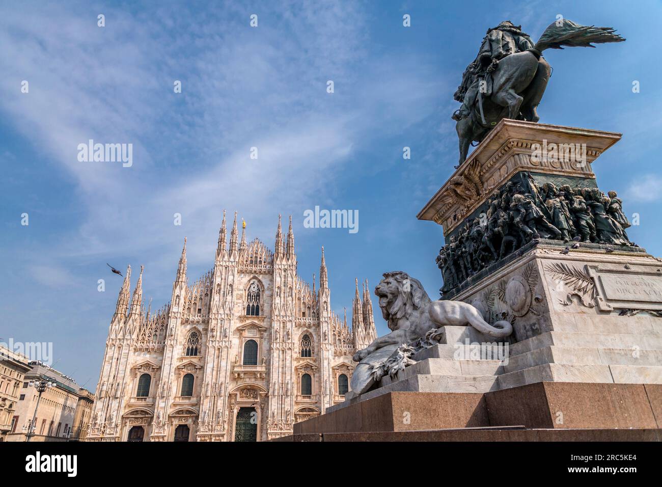 The Milan Cathedral (Italian: Duomo di Milano, Lombard: Domm de Milan ...