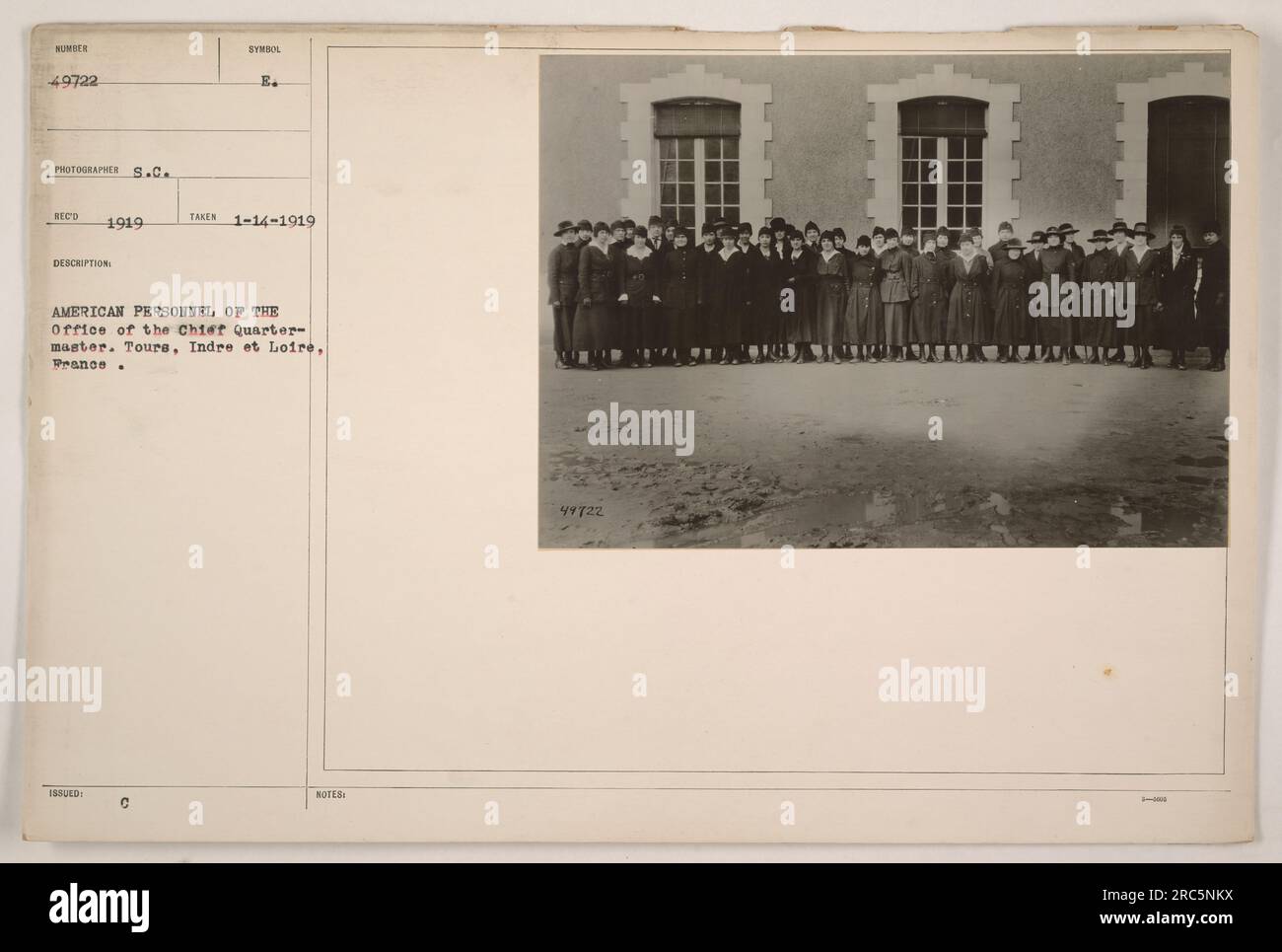 Office of the chief quartermaster hi-res stock photography and images ...