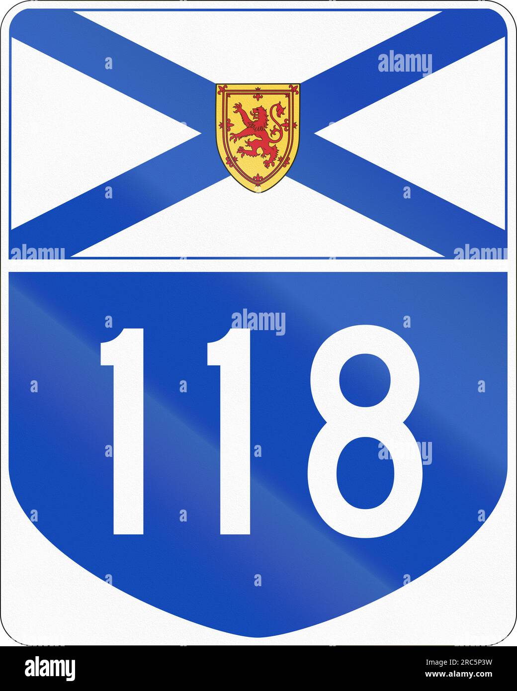 Sign highway nobody nova hi-res stock photography and images - Alamy