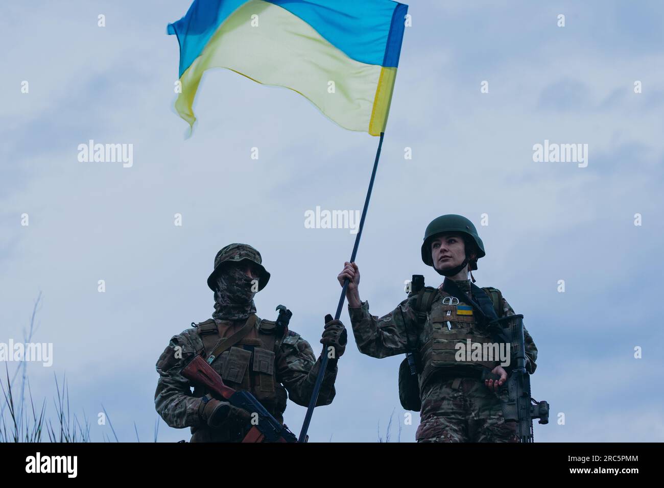 Ukrainian warriors hi-res stock photography and images - Alamy