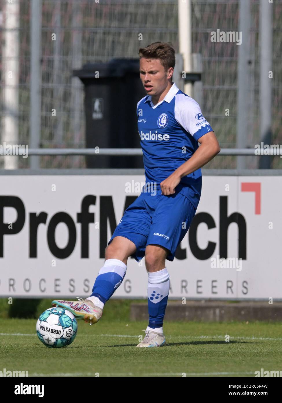 ALKMAAR - Matisse Samoise of KAA Gent during the friendly match between ...
