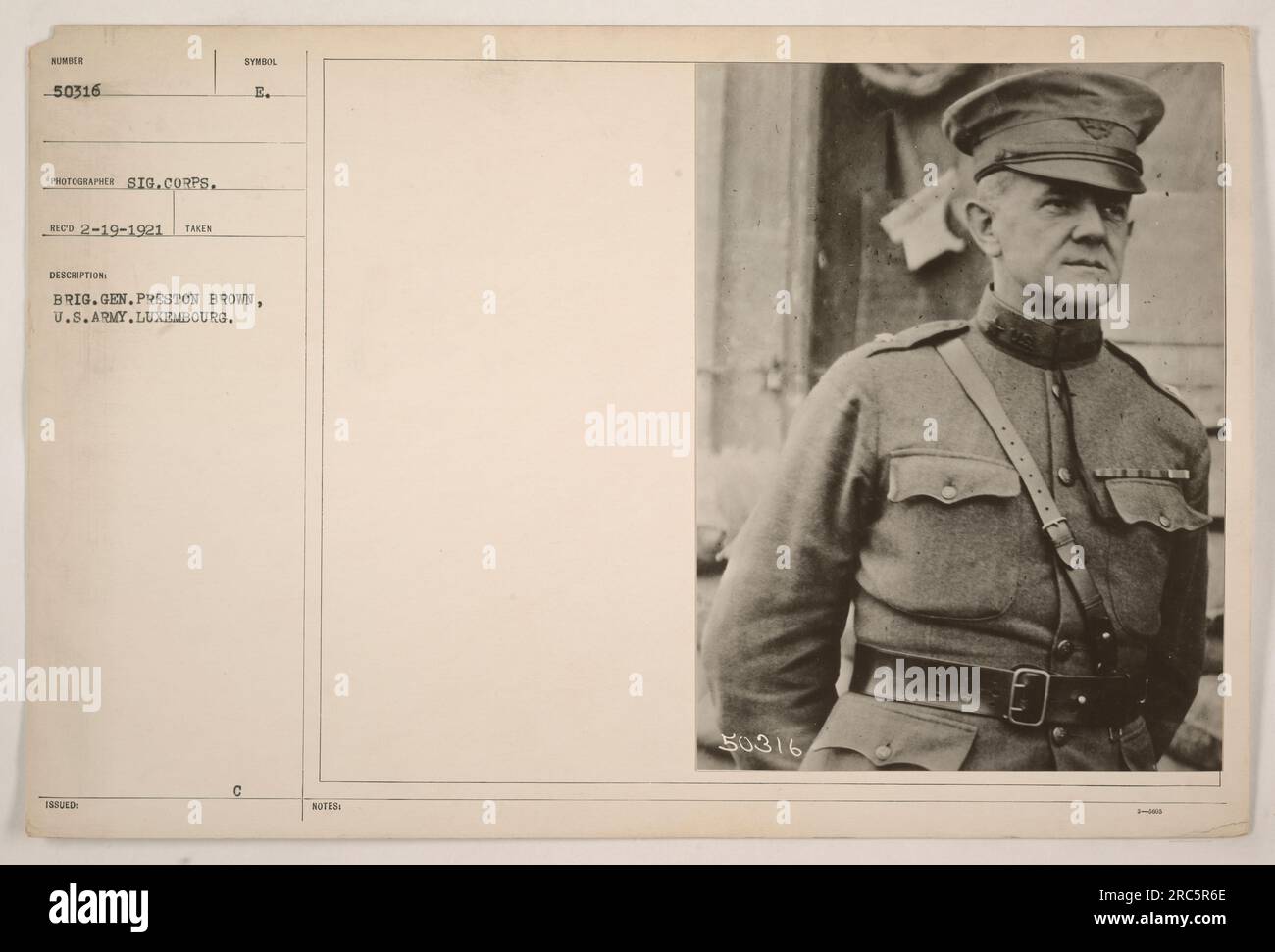 Brig. Gen. Preston Brown, a senior officer of the U.S. Army ...