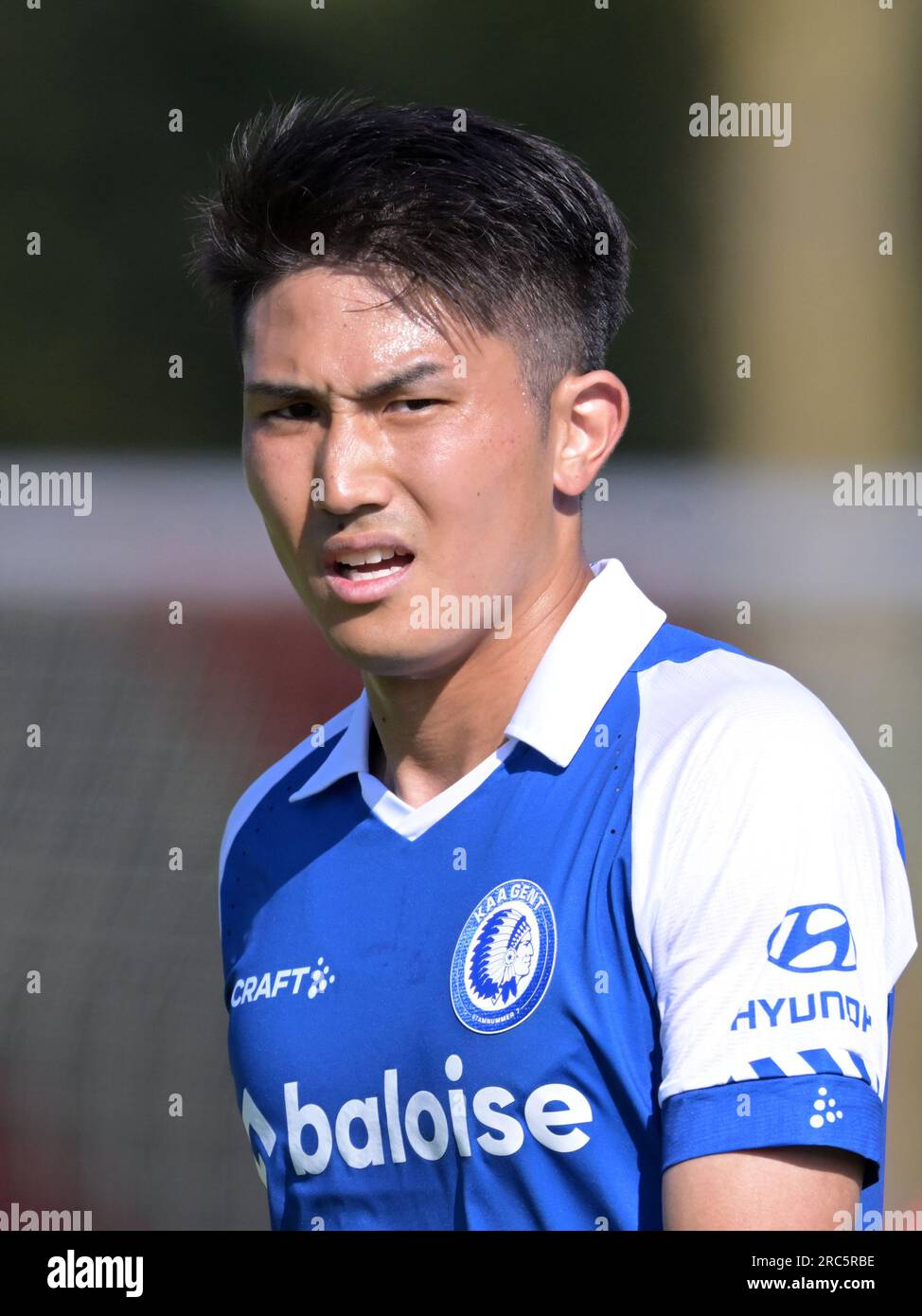 ALKMAAR - Tsuyoshi Watanabe of KAA Gent during the friendly match between FC Utrecht and KAA ...