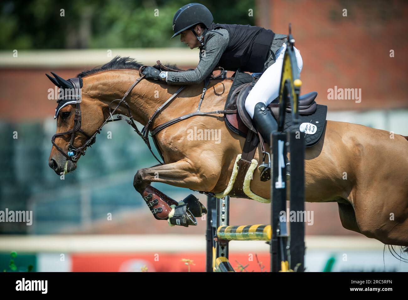 Maddison Stephen of the USA competes in the Rolex North American Grand ...