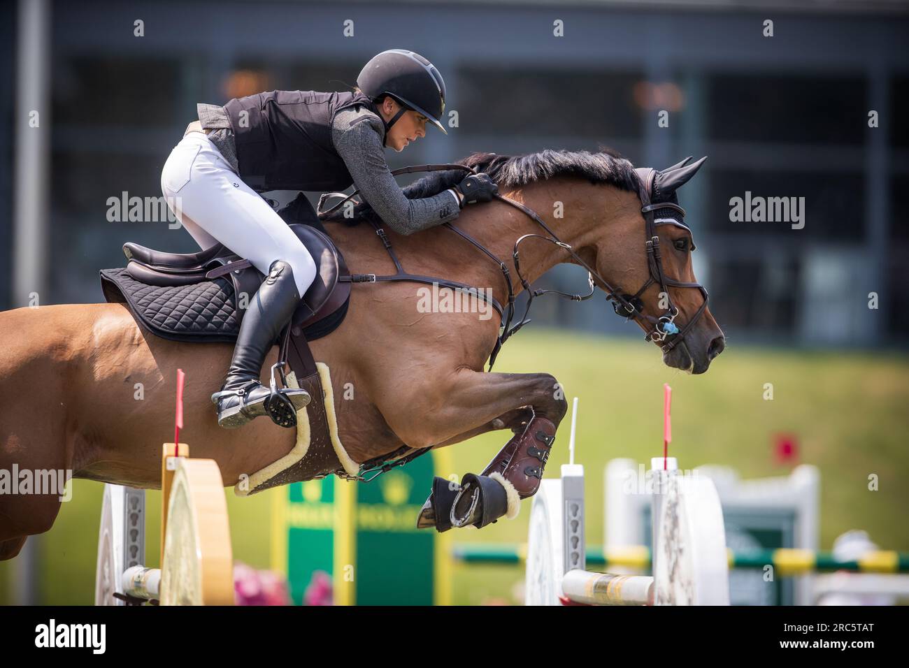 Maddison Stephen of the USA competes in the Rolex North American Grand ...