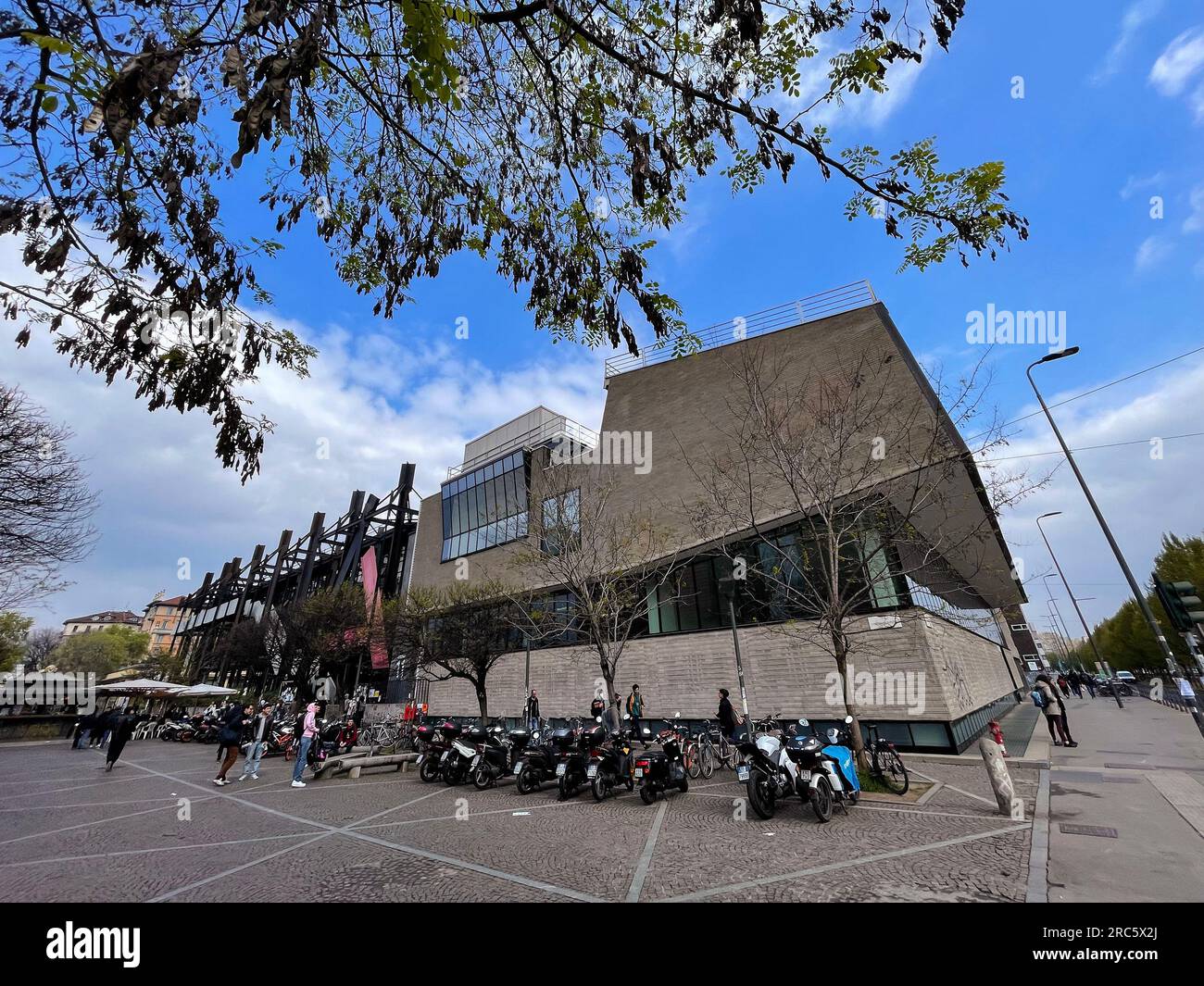 Milan, Italy - 31 March 2022: The Polytechnic University of Milan is ...
