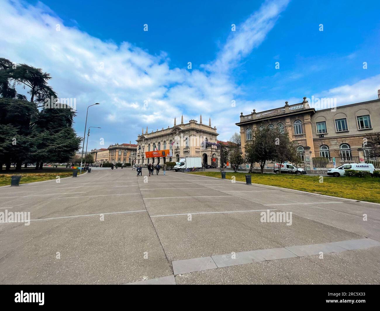 Milan, Italy - 31 March 2022: The Polytechnic University of Milan is ...
