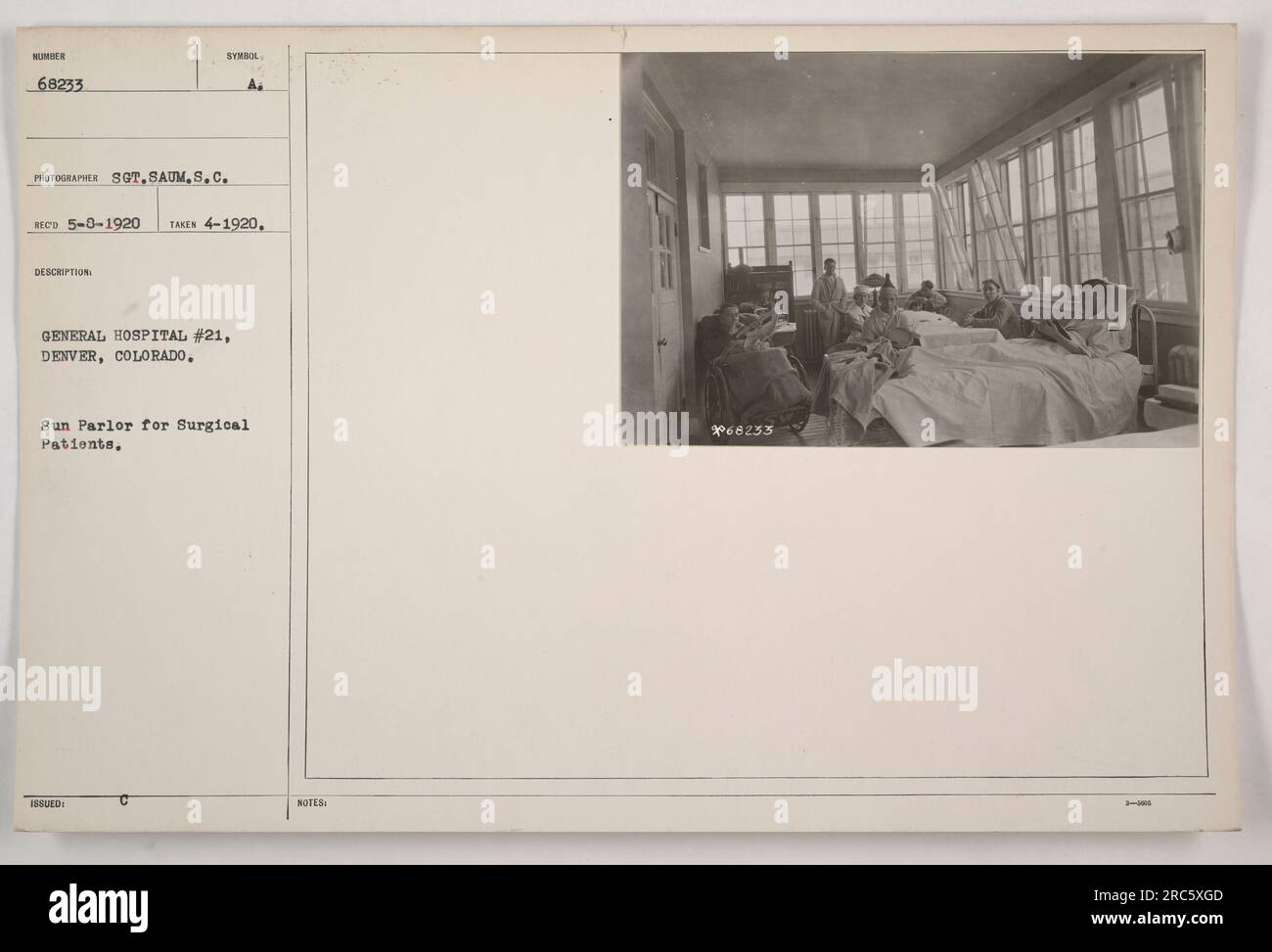 Sun parlor for surgical patients hi-res stock photography and images ...