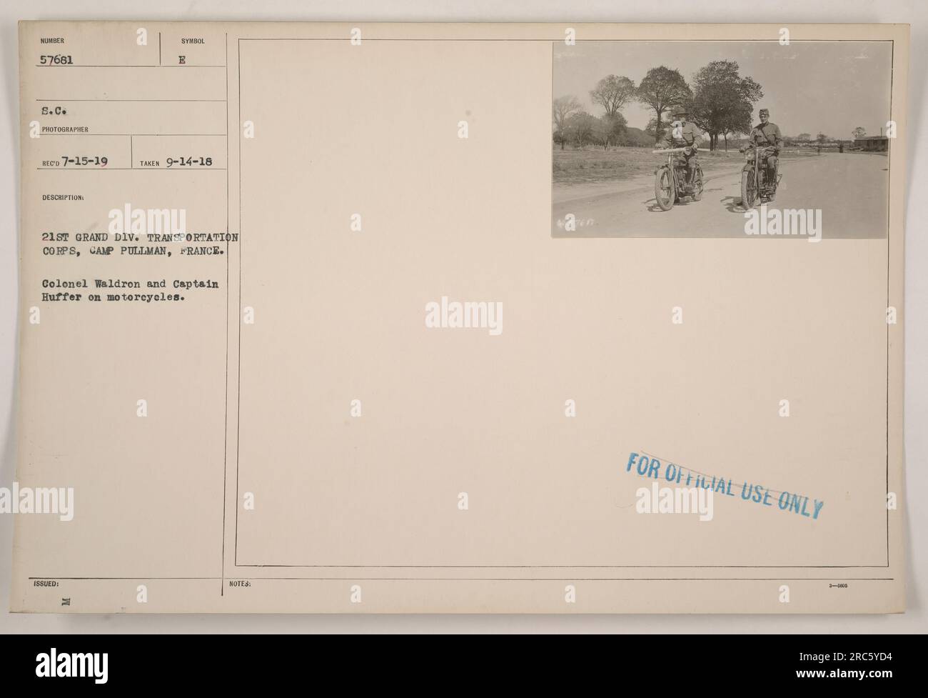 Colonel waldron hi-res stock photography and images - Alamy