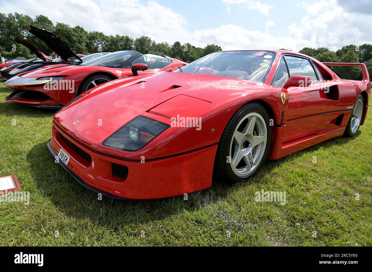 Ferrari F40 stock photo, Classic Cars Stock Photo - Alamy
