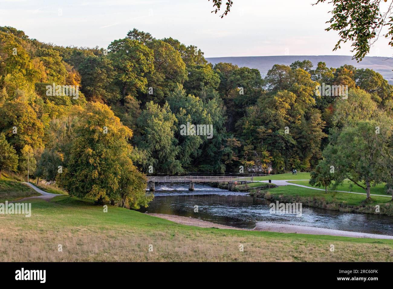 Stunning view footage of the landscape taken in Yorkshire Stock Photo ...