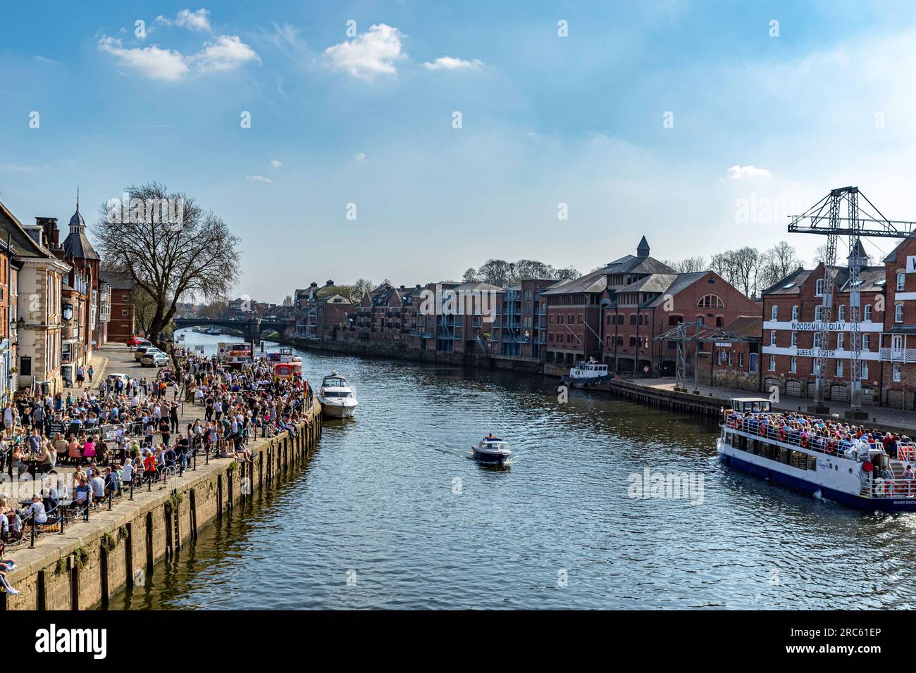 Amazing view footage taken in York Stock Photo - Alamy