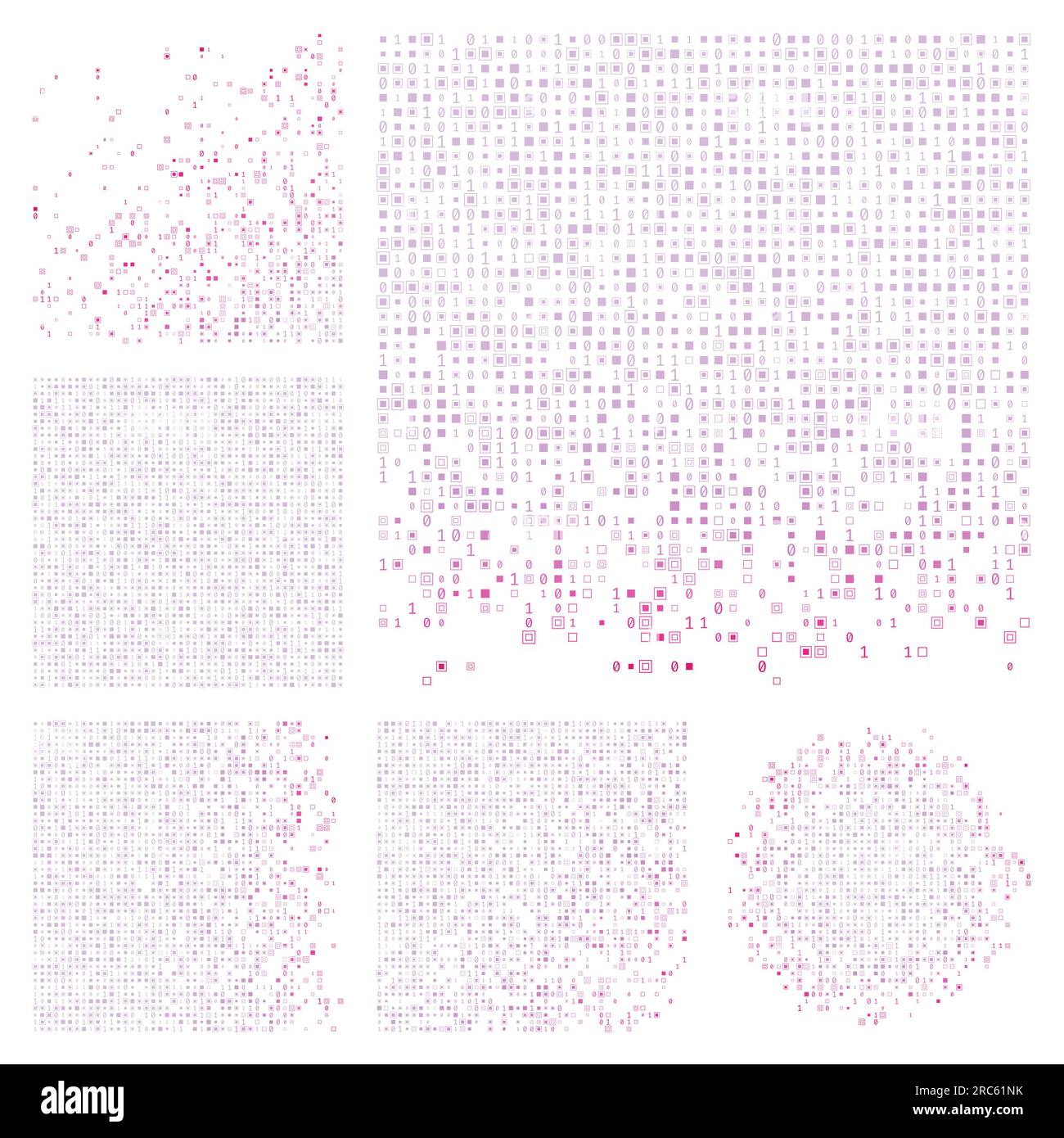 Purple computer background Stock Vector Images - Alamy