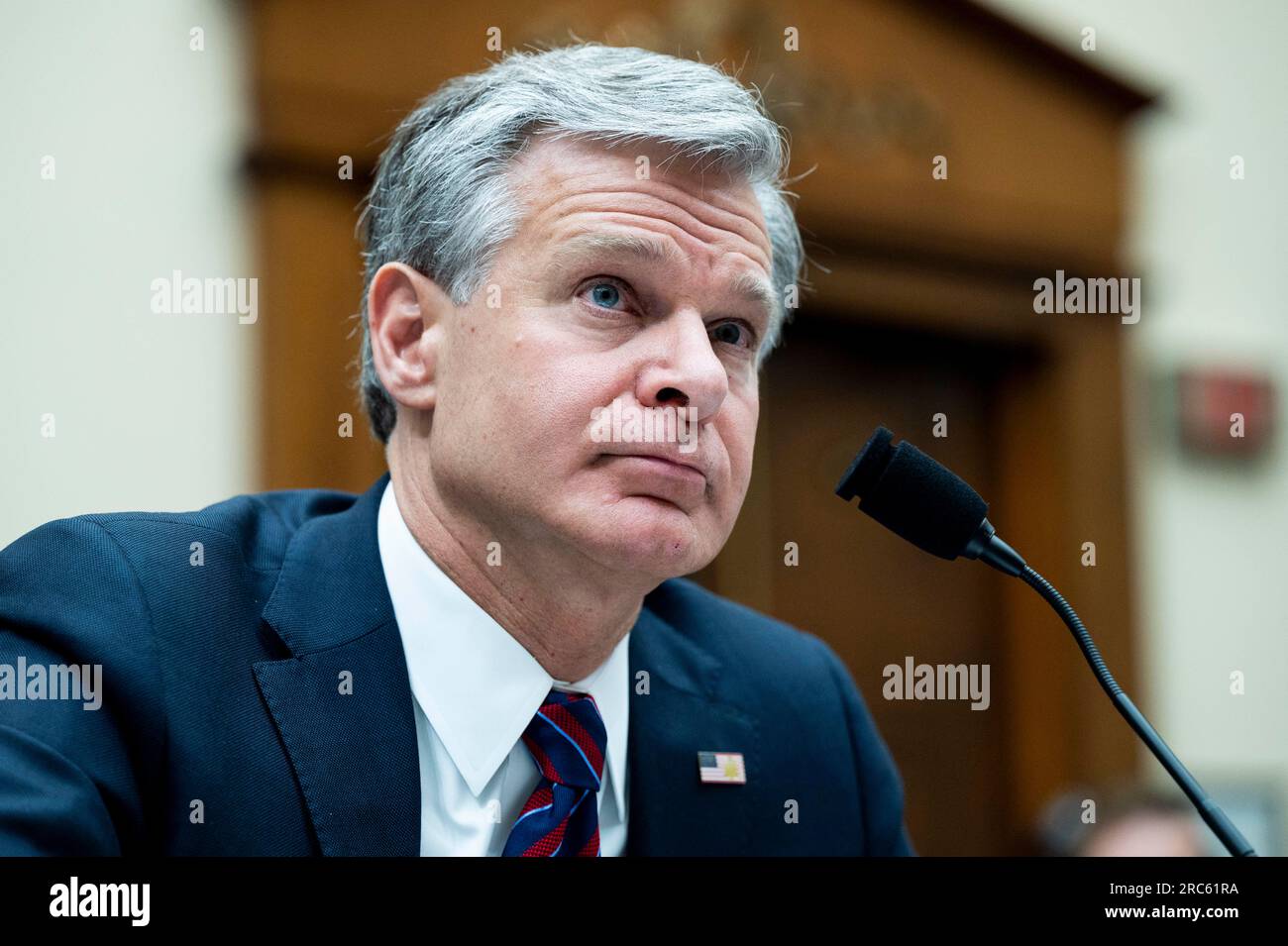 July 12, 2023, Washington, District of Columbia, USA: CHRISTOPHER WRAY ...
