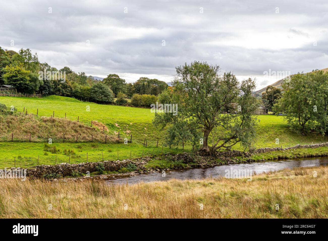Amazing view footage of the landscape taken in Yorkshire Stock Photo ...