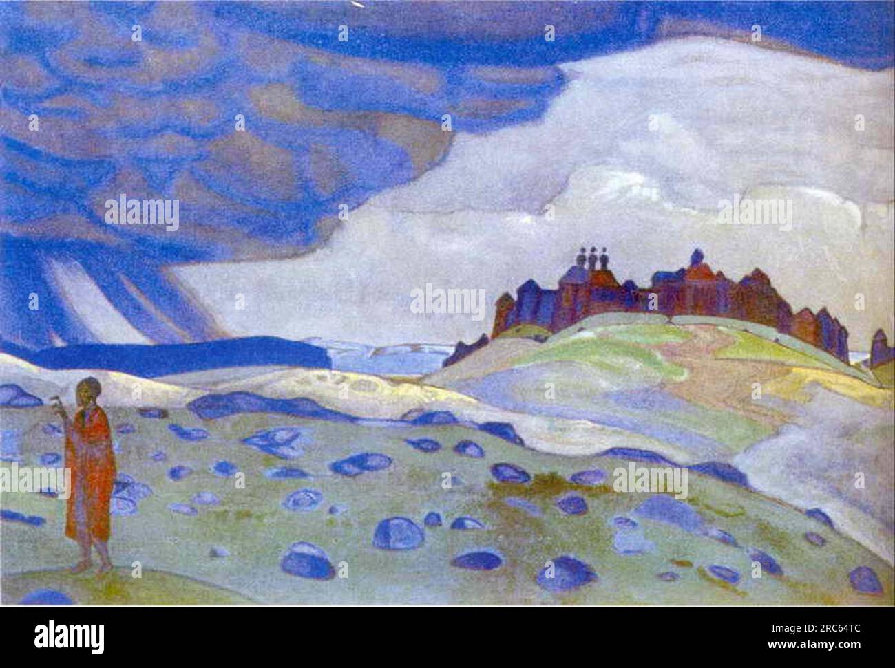 Procopius the Righteous removes a cloud of stone from the Great Ustyug ...