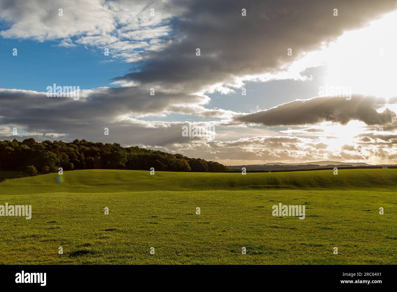 Amazing view footage of the landscape taken in Yorkshire Stock Photo ...