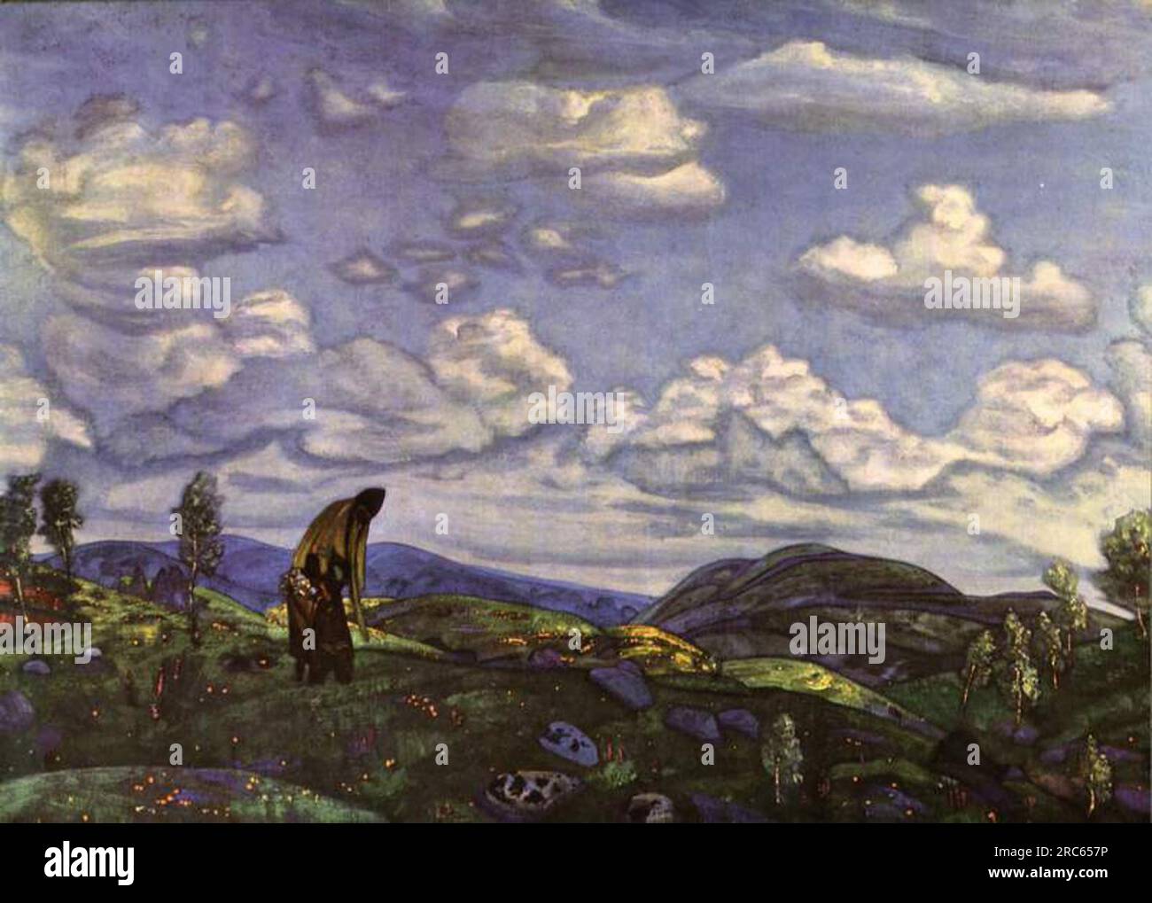 Saint Pantaleon the Healer 1916 by Nicholas Roerich Stock Photo - Alamy