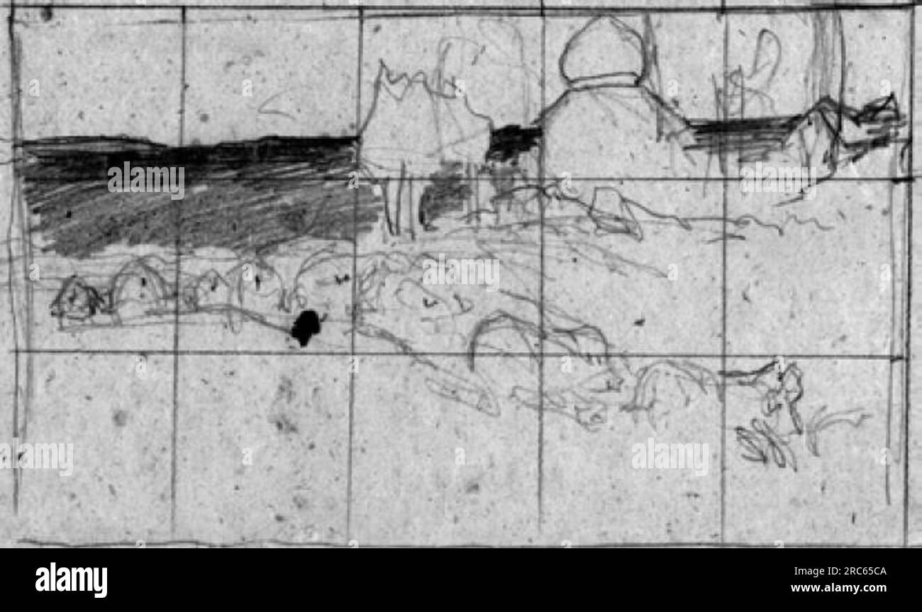 Wolves sketch hi-res stock photography and images - Alamy