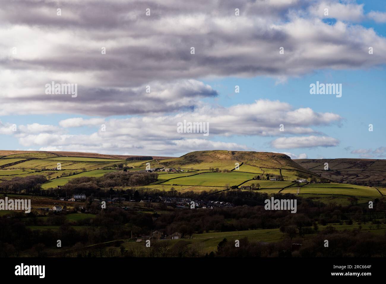 Tor Hill from Edenfield Stock Photo - Alamy