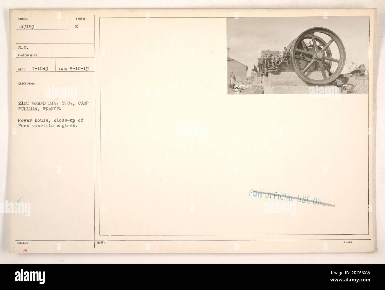 Foos electric engines hi-res stock photography and images - Alamy