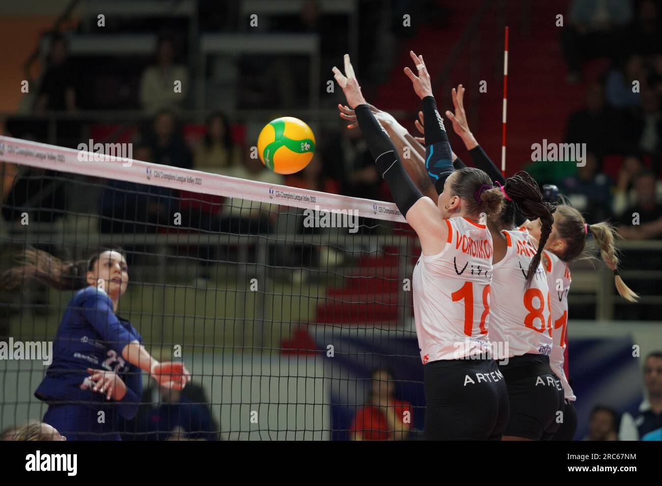 ISTANBUL, TURKIYE - MARCH 23, 2023: Irina Voronkova and Sinead Jack ...