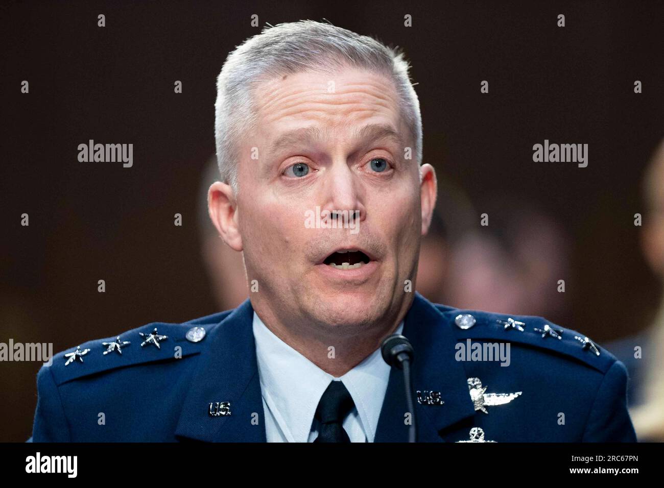 Washington, United States. 12th July, 2023. Air Force Lt. Gen. Timothy ...