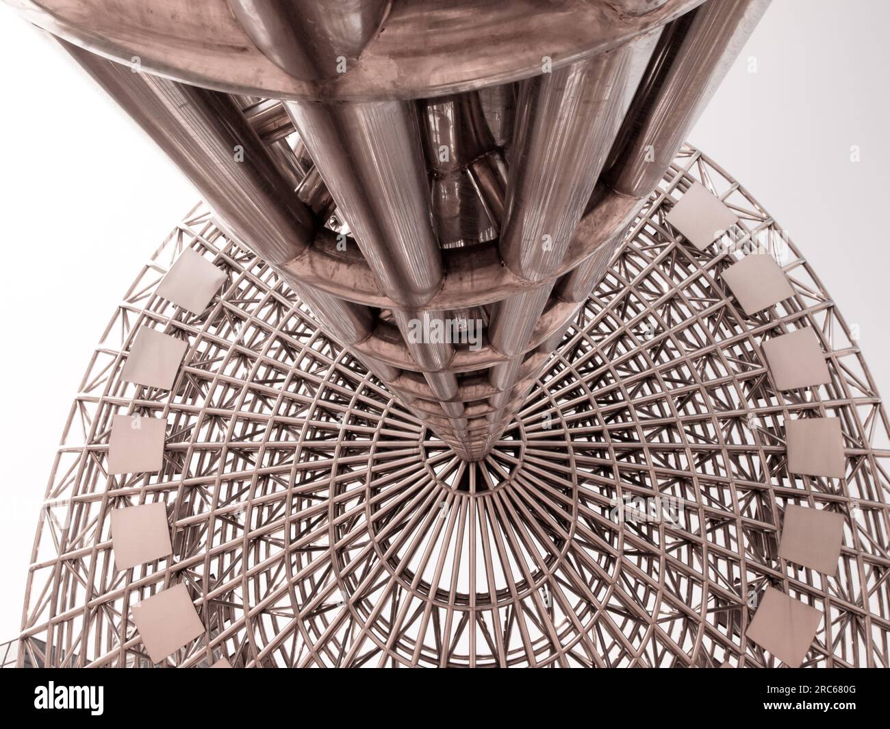 Modern metal sundial on hi-res stock photography and images - Alamy