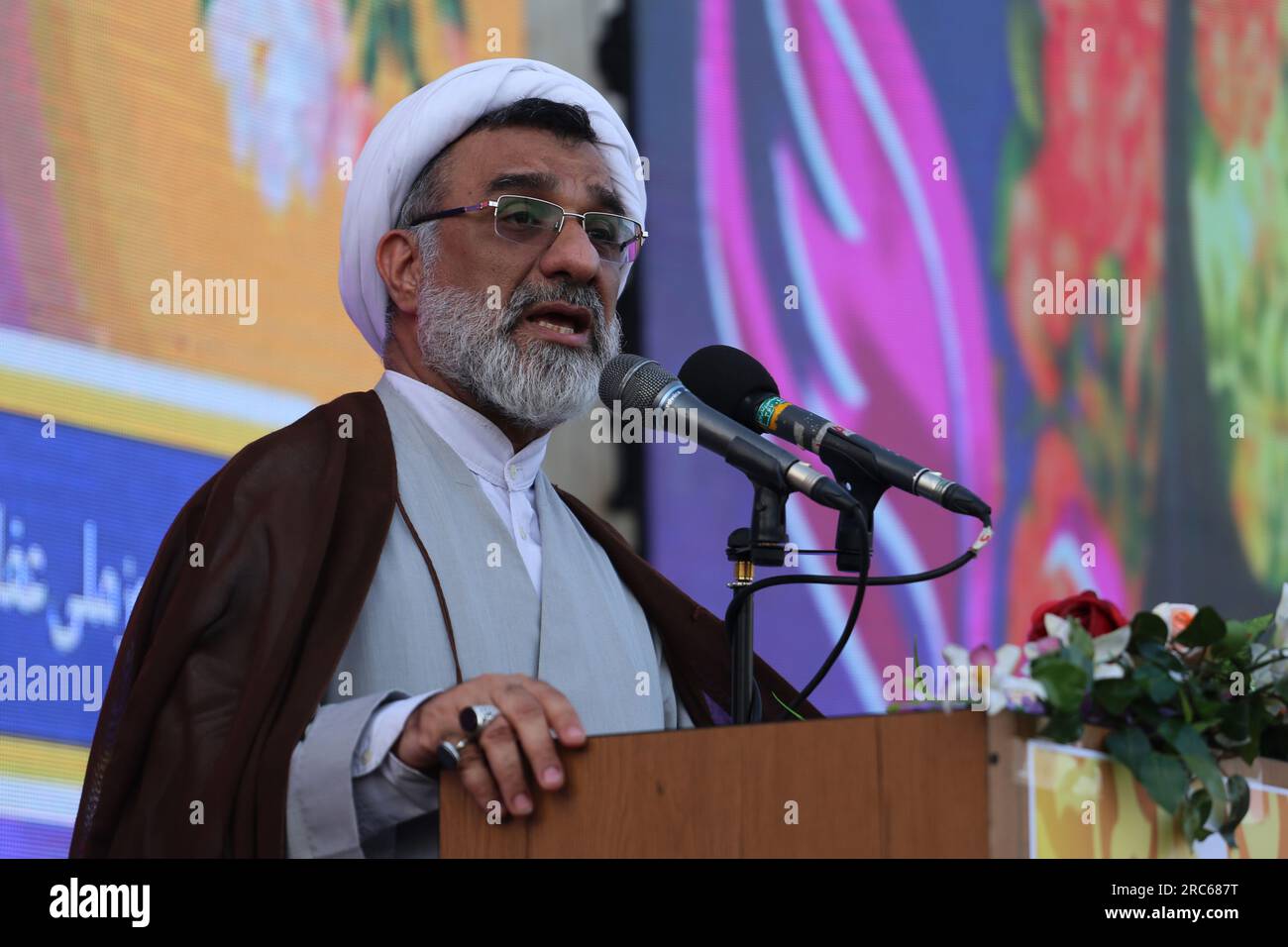Tehran, Iran. 12th July, 2023. Secretary of the Supreme Council of the ...