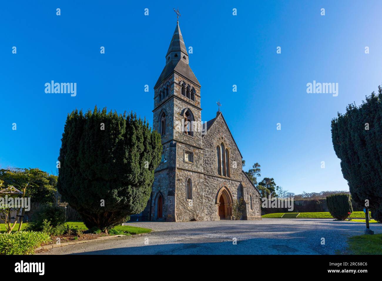 Howth, Ireland, St Mary's Church Stock Photo - Alamy