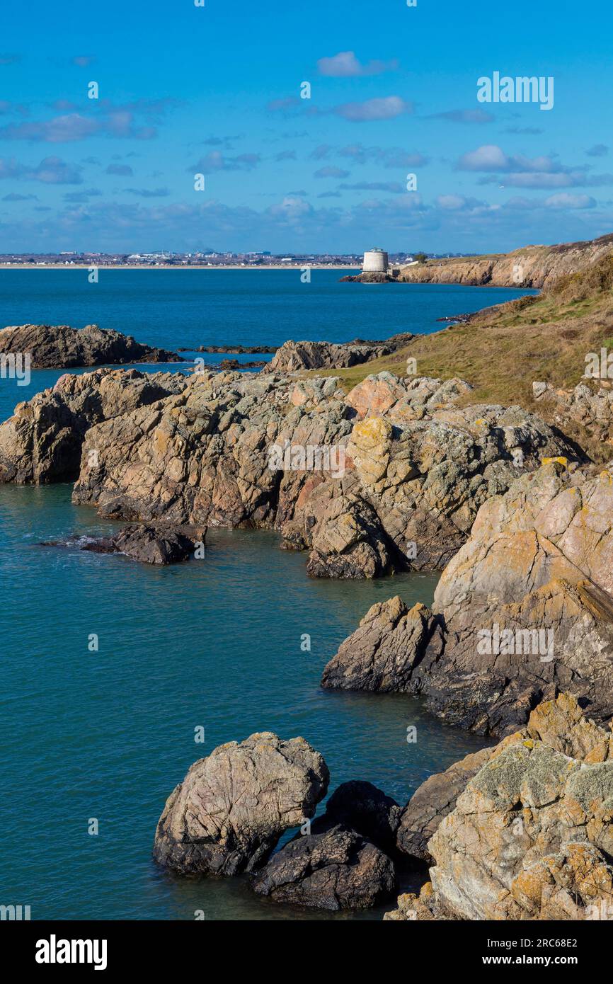 Howth, Ireland, The Cliff Path Stock Photo - Alamy