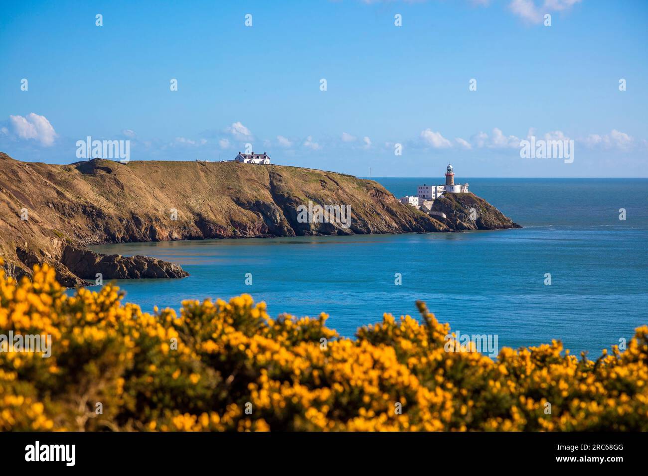 Howth. Ireland, The Baily Lighthouse Stock Photo - Alamy