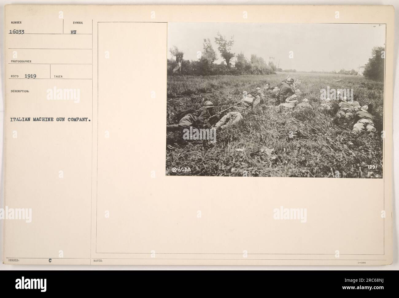 Italian machine gun company hi-res stock photography and images - Alamy