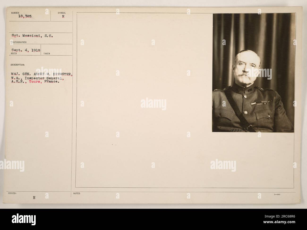 Inspector general a e f hi-res stock photography and images - Alamy