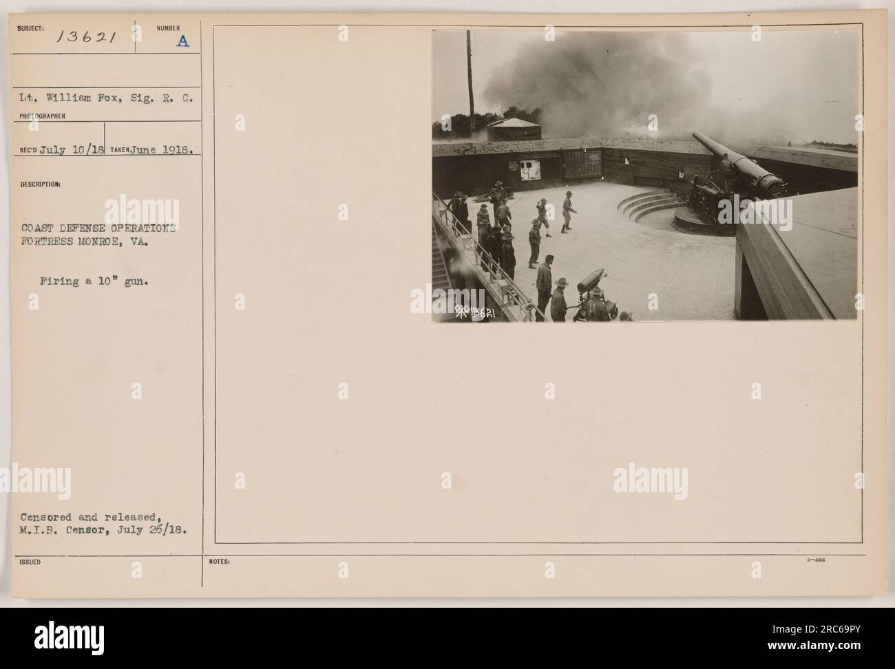 Lt. William Fox of the Signal Regiment Corps is featured in this ...